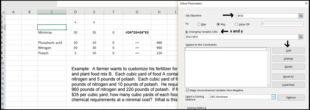 Solve Linear Programming Problem Using Excel Analytics Tuts
